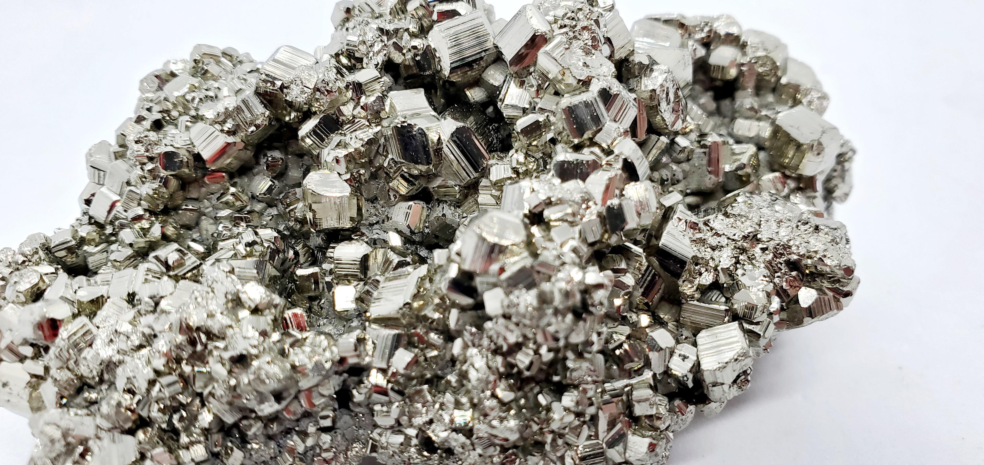 Large Peruvian Pyrite Cluster | Peru 6575642706075 — In Stone Fossils