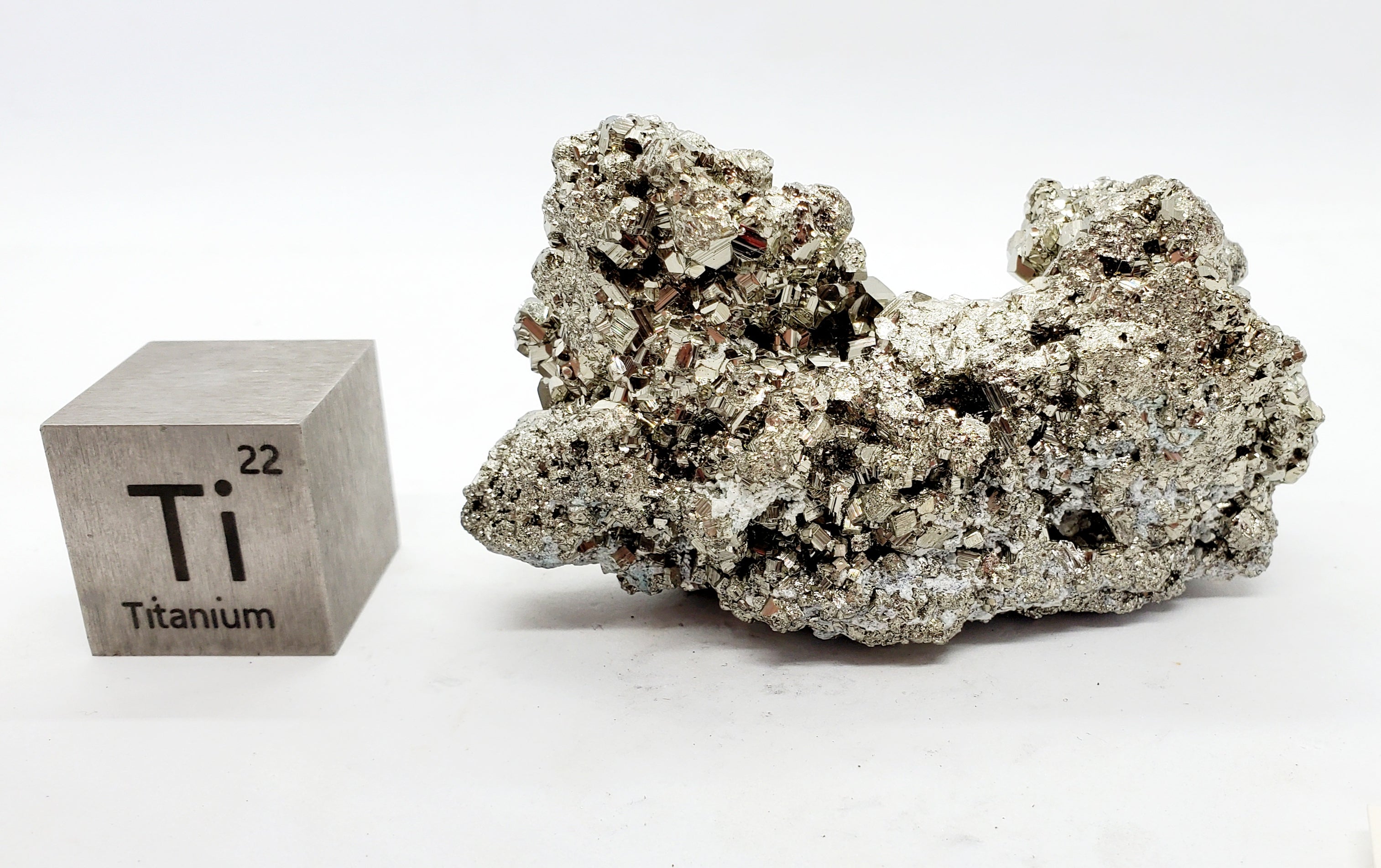 Large Peruvian Pyrite Cluster | Peru 6575659122843 — In Stone Fossils