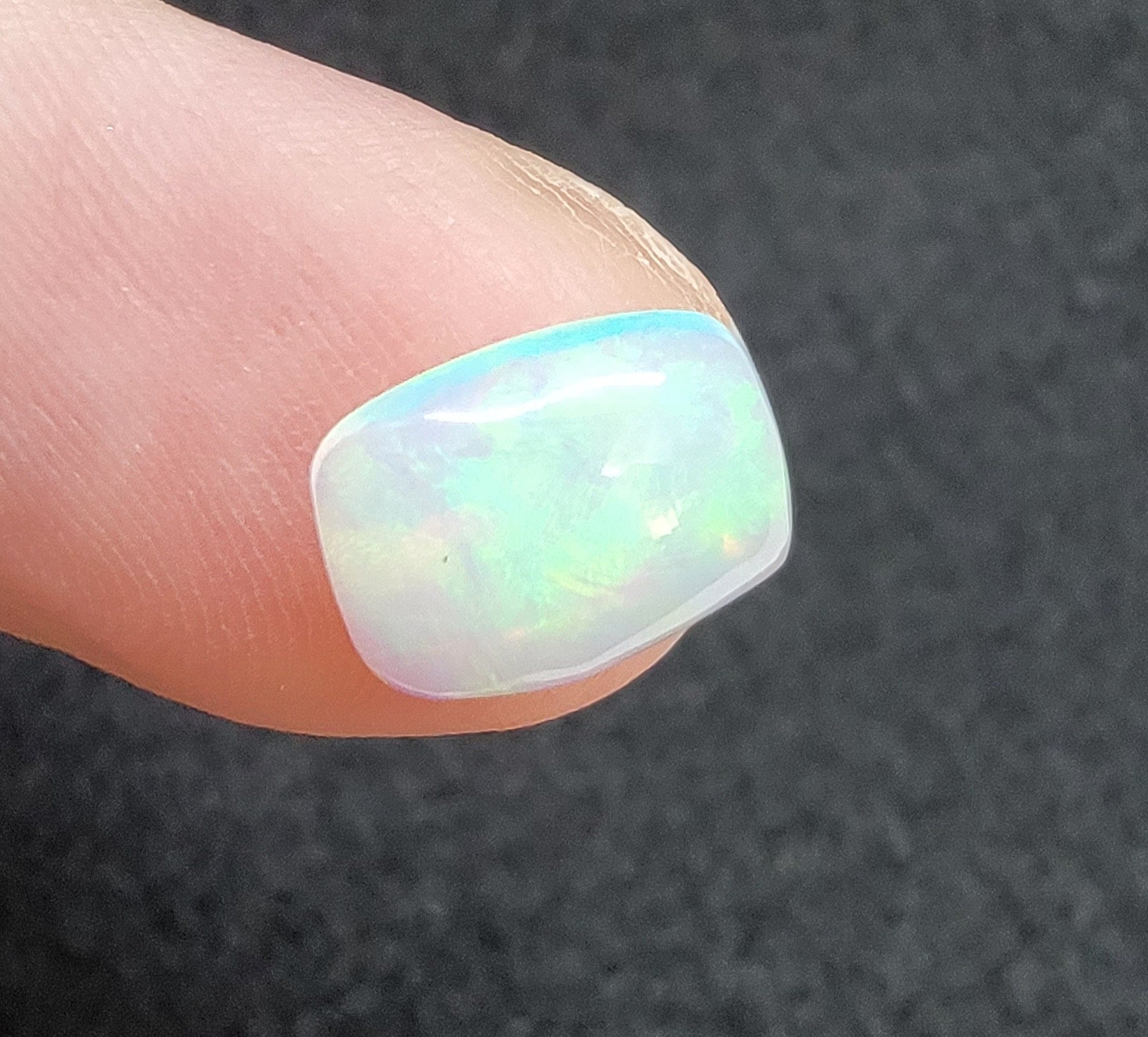 Brilliant Ethiopian Welo Opal Rectangle Cabochon | Ethiopia ...